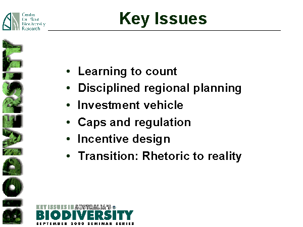 Key Issues